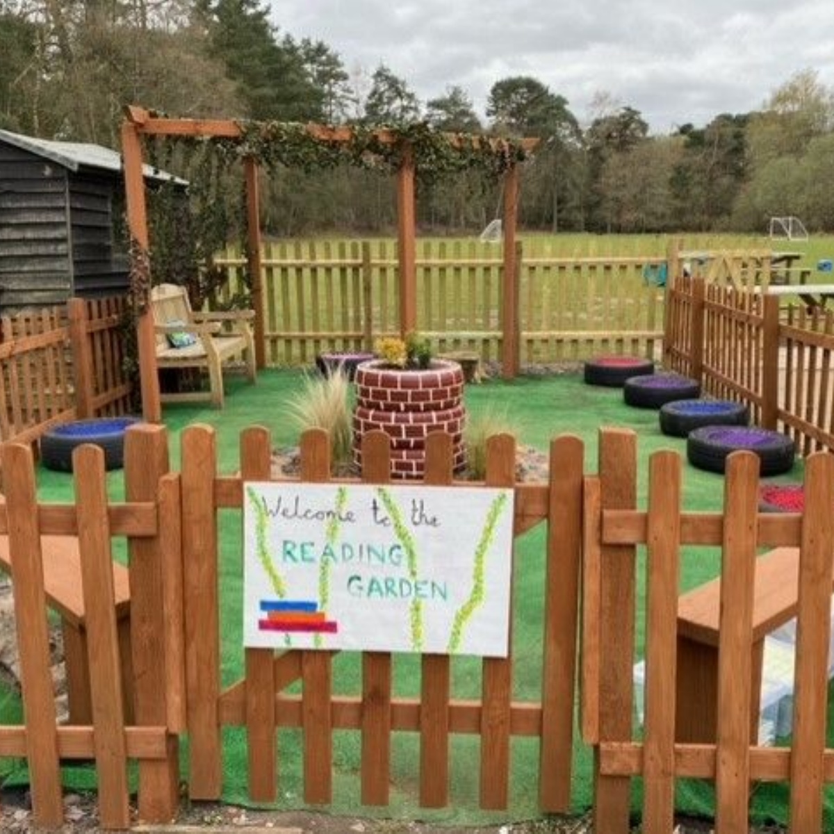 St Matthew's CE Primary School - Reading Garden Revamp